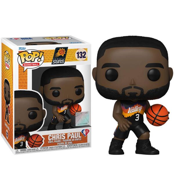 Funko POP! Basketball 132 NBA - Chris Paul Phoenix Suns, Stickerpoint