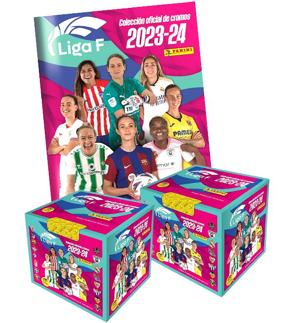 Panini Liga Femenina 2023/24 (Liga F) Stickers - Album + 2 Boîtes ...