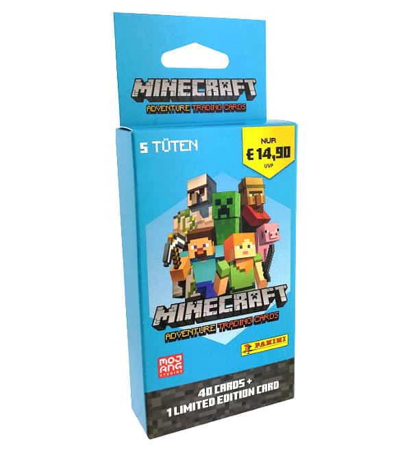 Panini Minecraft Trading Cards - Blister, Stickerpoint