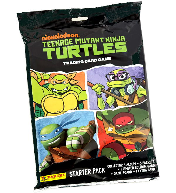 Panini Teenage Mutant Ninja Turtles Trading Cards - Starter Pack ...