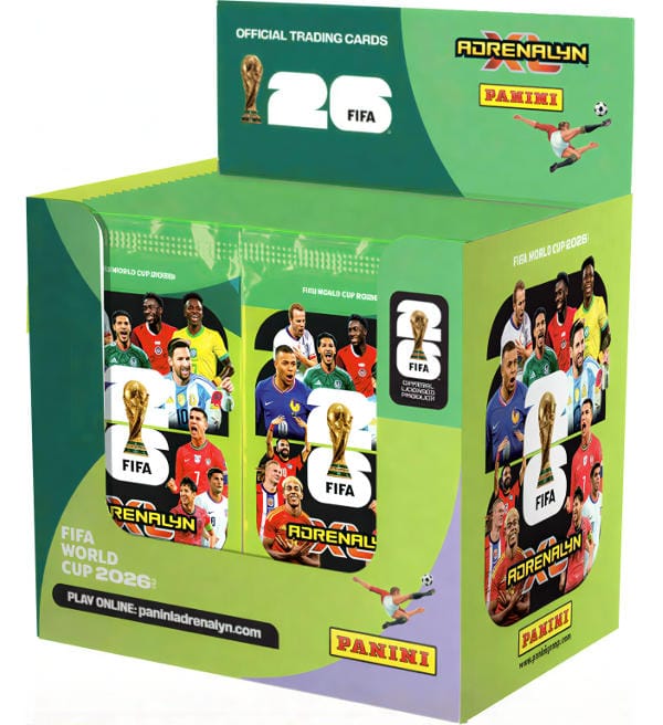 Panini FIFA World Cup 2026 Adrenalyn XL - Boîte de 50 pochettes ...