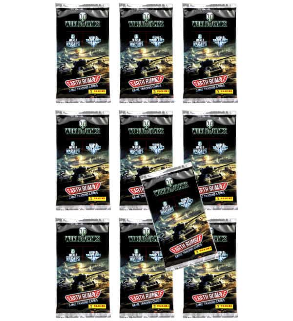 Panini World of Tanks Trading Cards - 10 Pochettes, Stickerpoint
