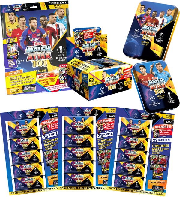 Topps Match Attax 101 2019/20 - Mega-Bundle, Stickerpoint